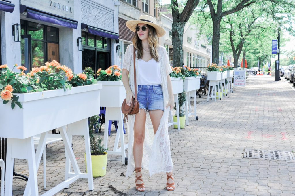 Styling a Swim Coverup Outside the Pool - Oh So Glam