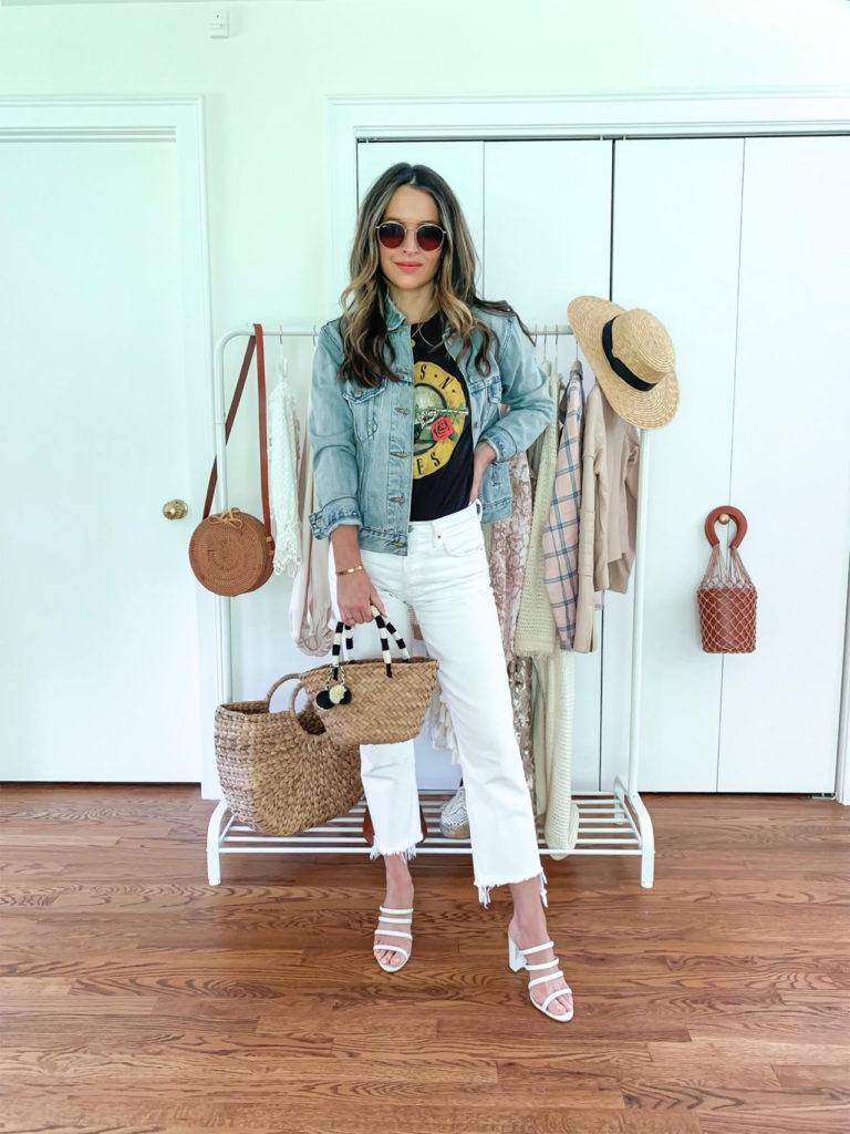 6 Ways to Style a Band Tee - Oh So Glam